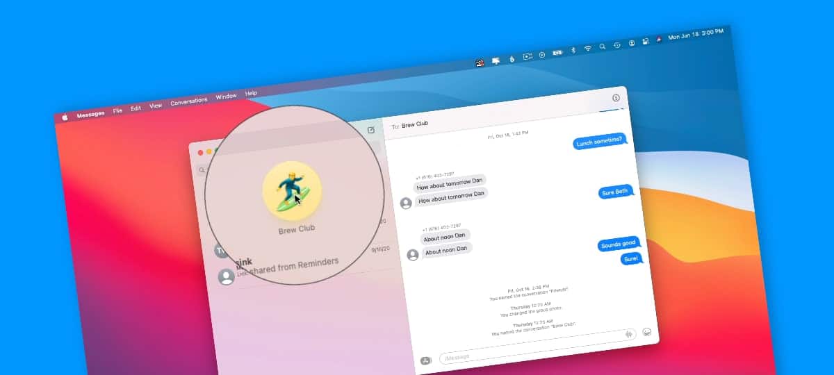 Pin your Conversations - Dans Tutorials